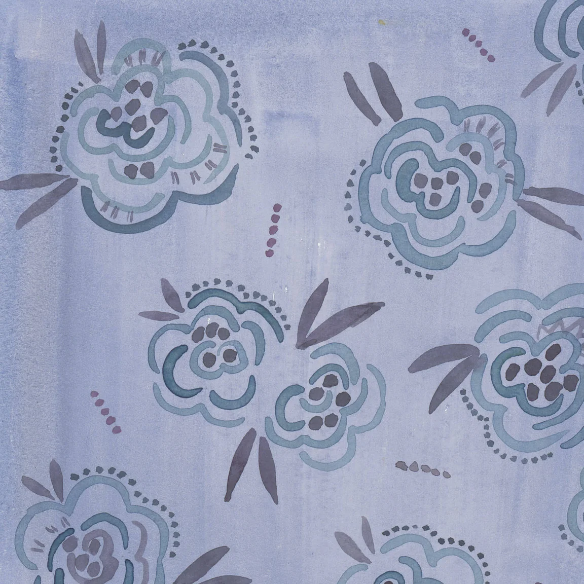 Gudrun Sjödén | Watercolors and Patterns | A Cascade of Patterns