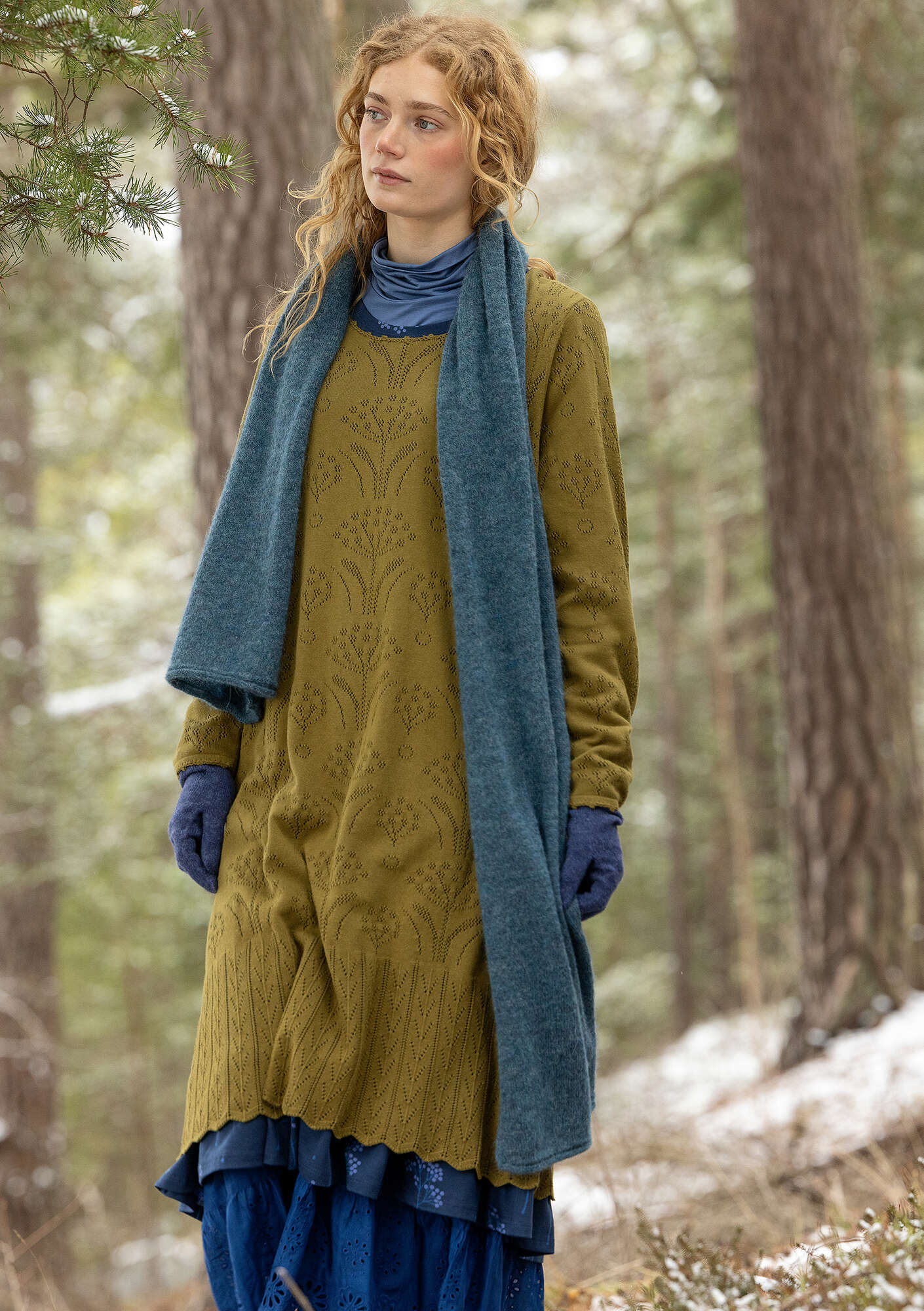 Neulemekko Alma ekopuuvillaa/kierrätettyä puuvillaa