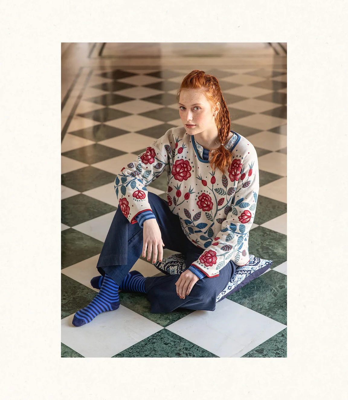 Sustainable patterned fabrics Autumn collection 2024