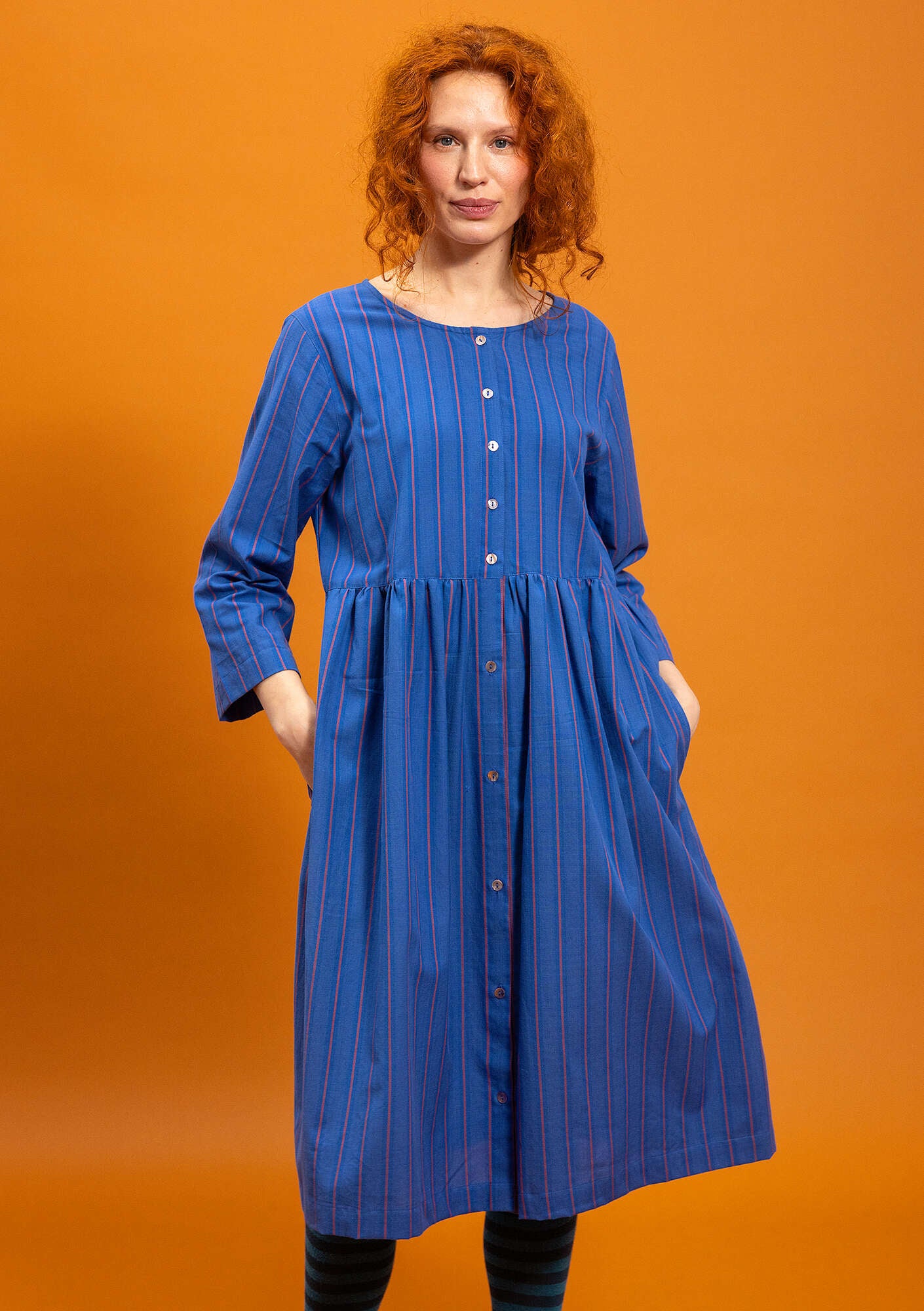 Robe tissée Sofia en coton biologique