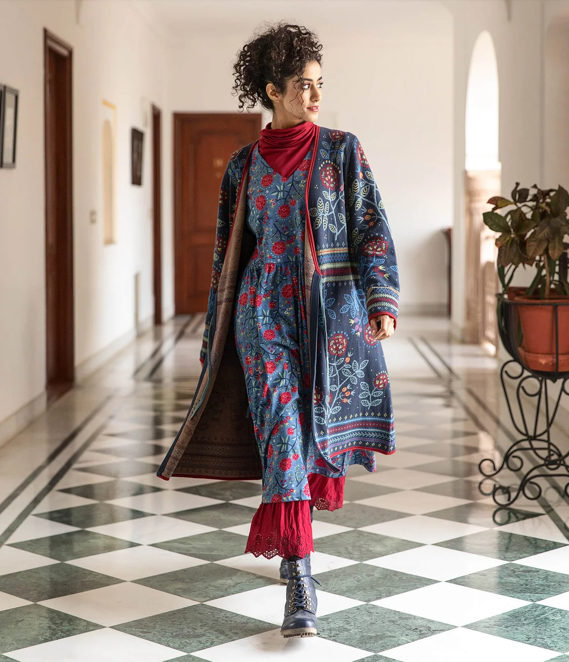 Sustainable patterned fabrics Autumn collection 2024