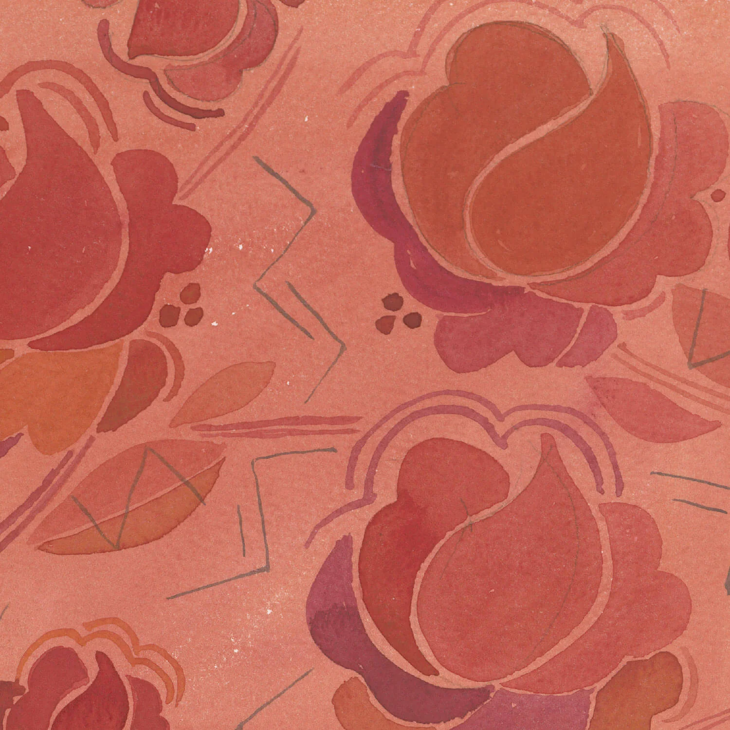 Gudrun Sjödén | Watercolors and Patterns | A Cascade of Patterns