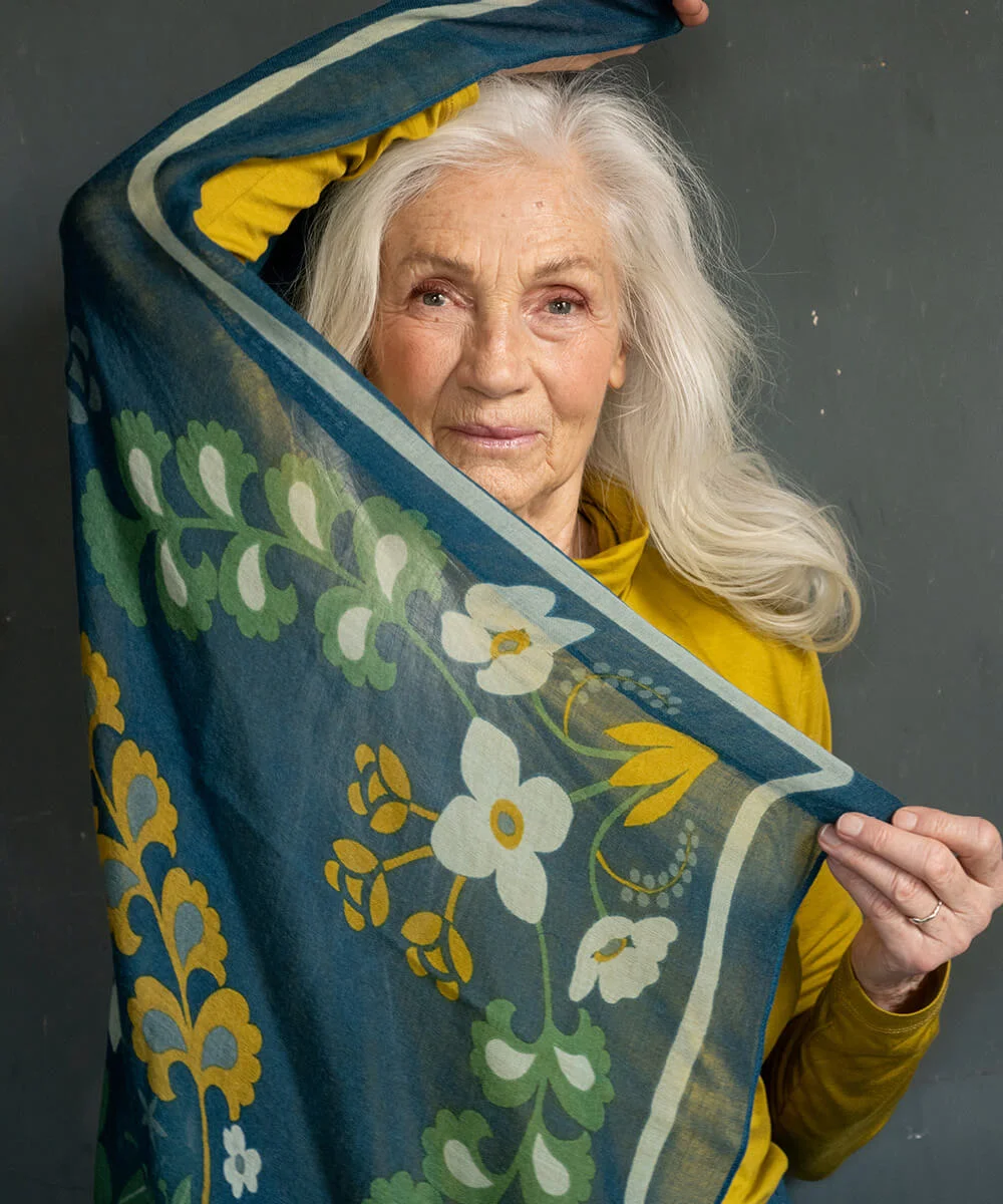 Wool & eco cotton patterned clothes Autumn collection 2024