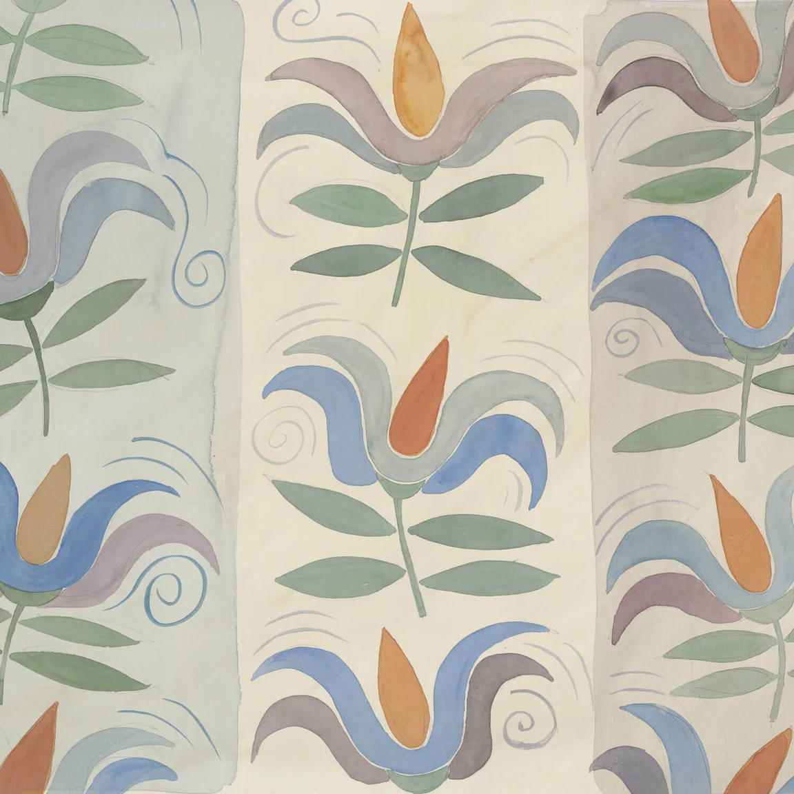 Gudrun Sjödén | Watercolors and Patterns | A Cascade of Patterns
