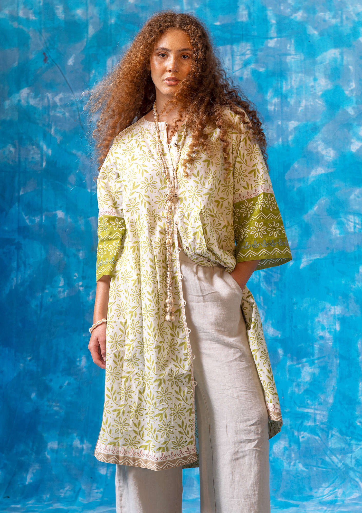 Robe Kauri en coton biologique tissé