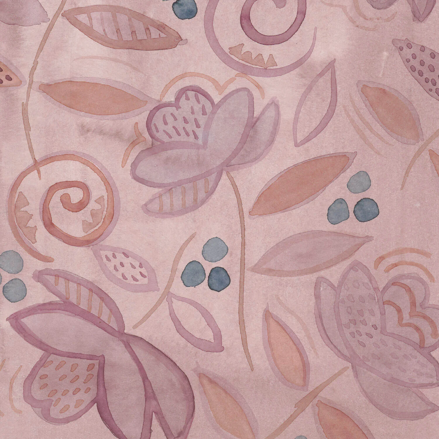 Gudrun Sjödén | Watercolors and Patterns | A Cascade of Patterns