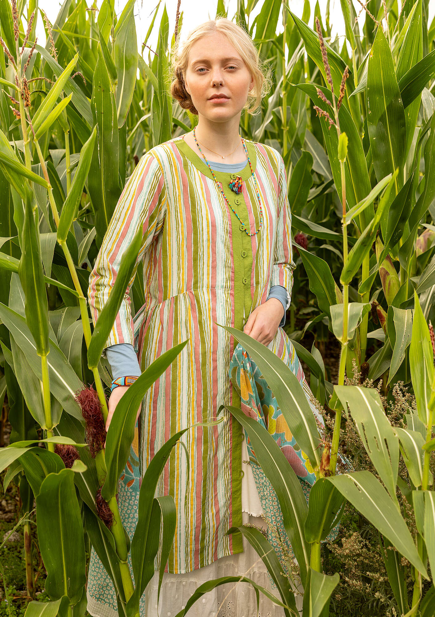 Kleid Furilden aus Bio-Baumwollgewebe