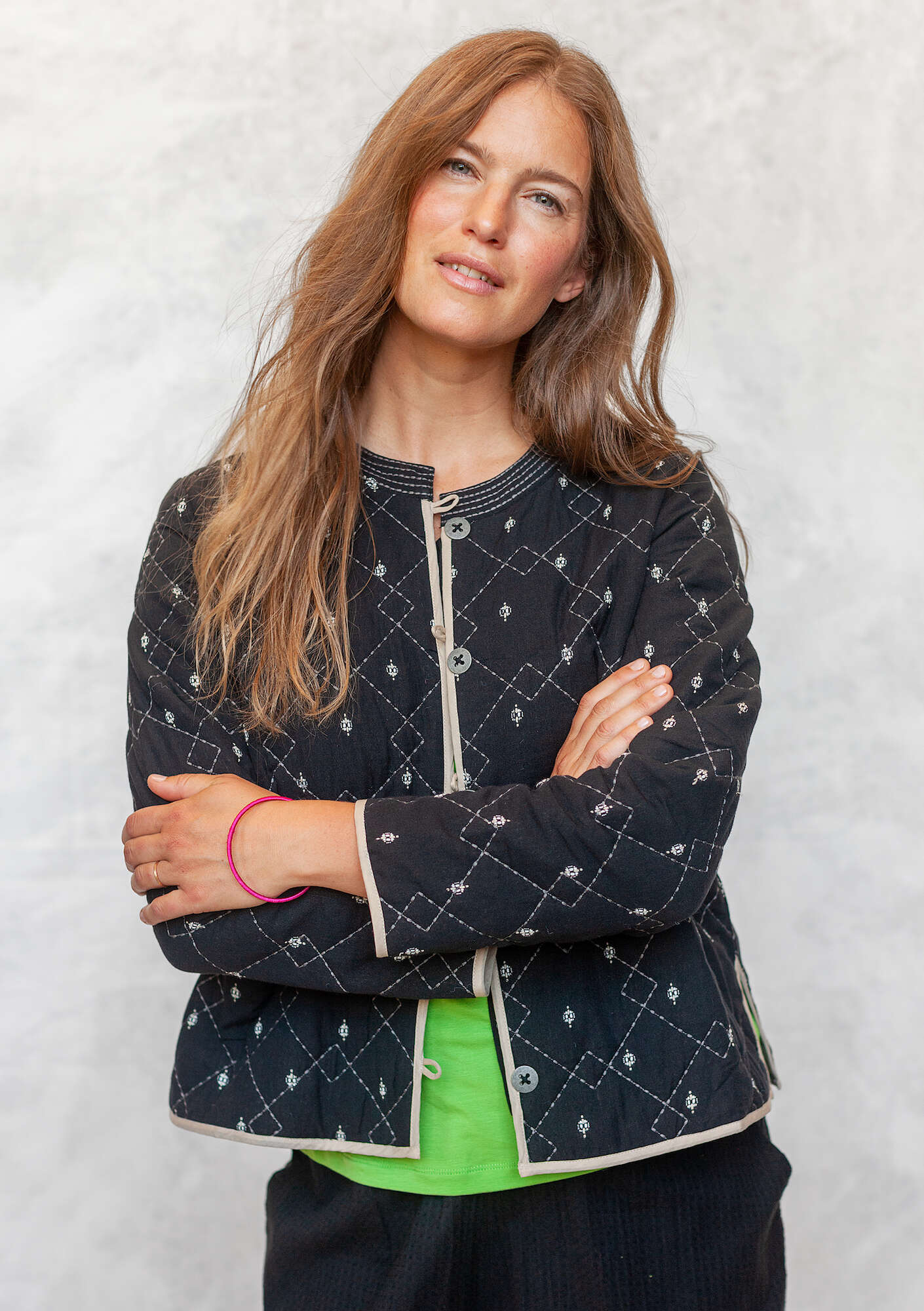 Steppjacke Signe aus Bio-Baumwollgewebe