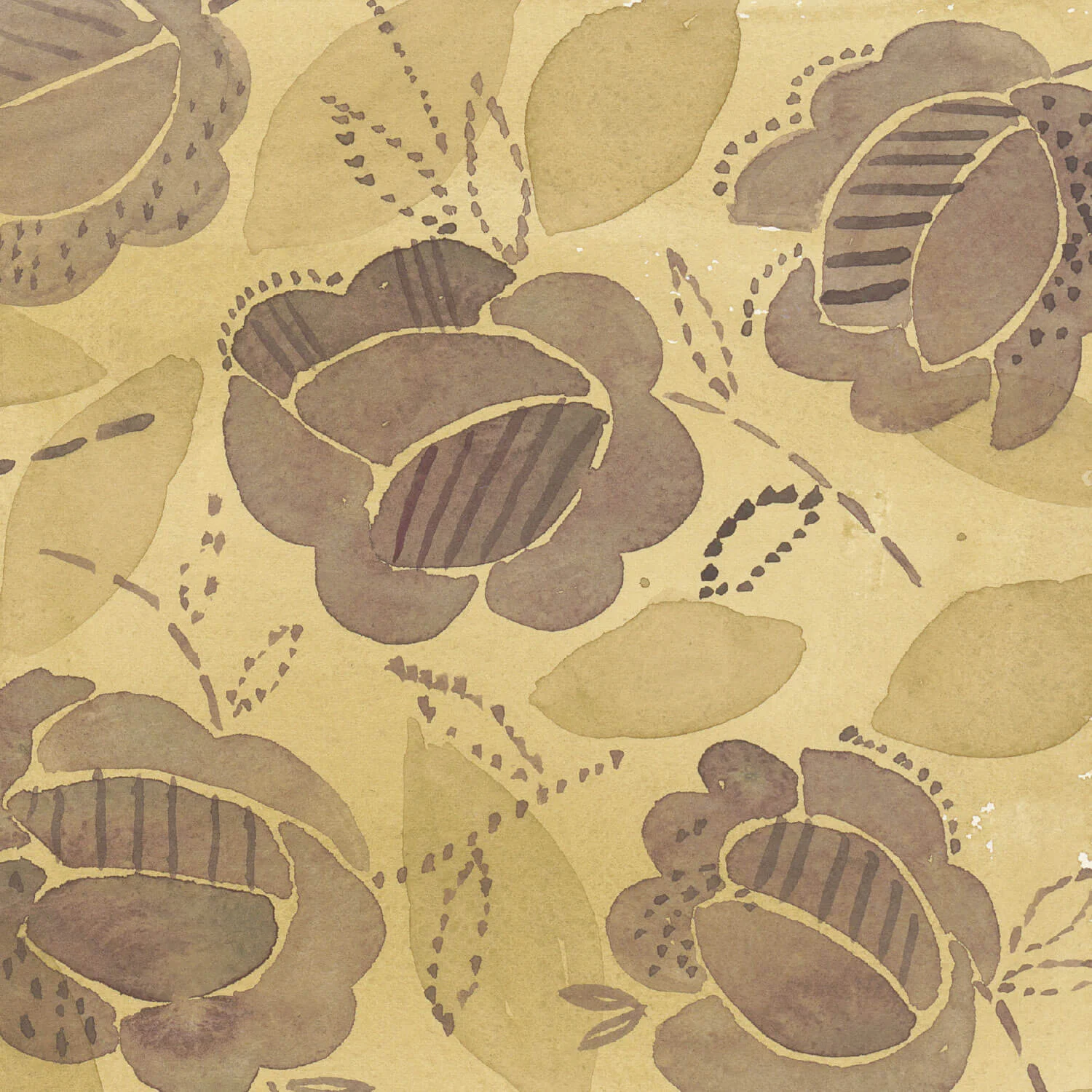 Gudrun Sjödén | Watercolors and Patterns | A Cascade of Patterns