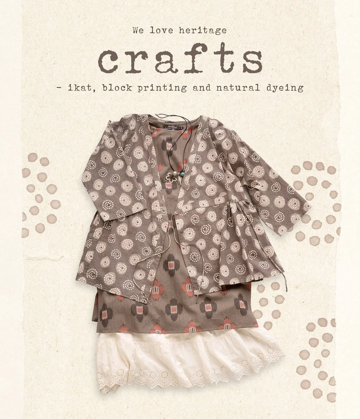 Artisan-crafted clothing Autumn collection 2024