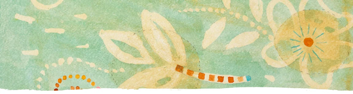 Gudrun Sjödén | Watercolors and Patterns | A Cascade of Patterns