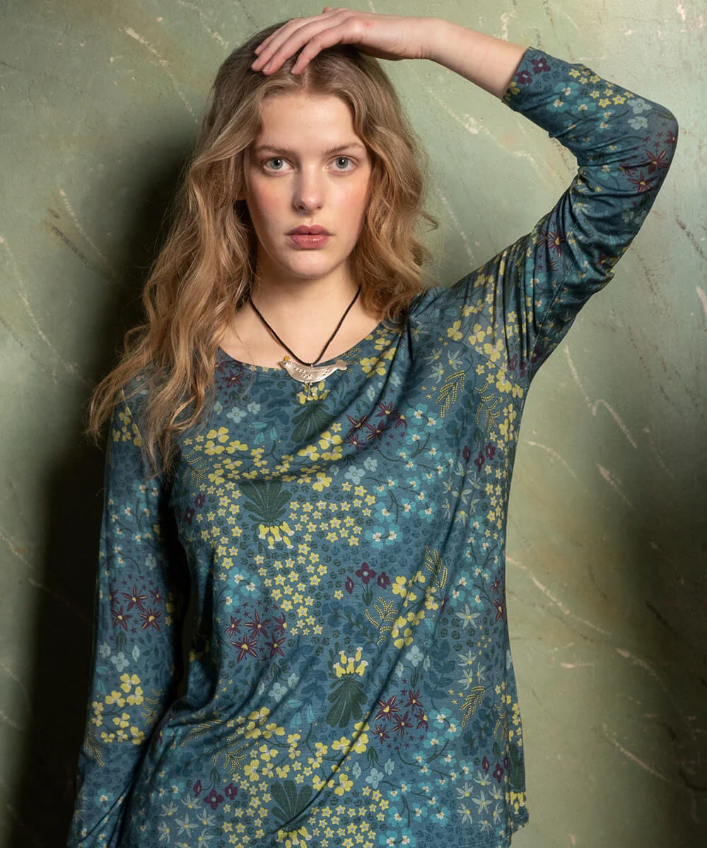 Wool & eco cotton patterned clothes Autumn collection 2024